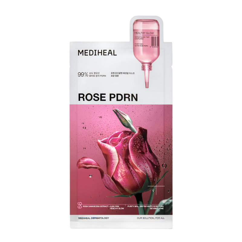 Rose PDRN Essential Mask Set (10 masks) – Best Korean Skincare
